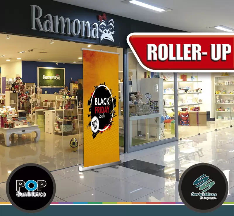 BANNER RETRACTIL ROLLER UP | Serigráficos | Proveedores de Costa Rica